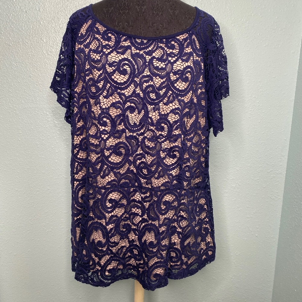 Suzanne Betro Plus Size Blouse - Gem